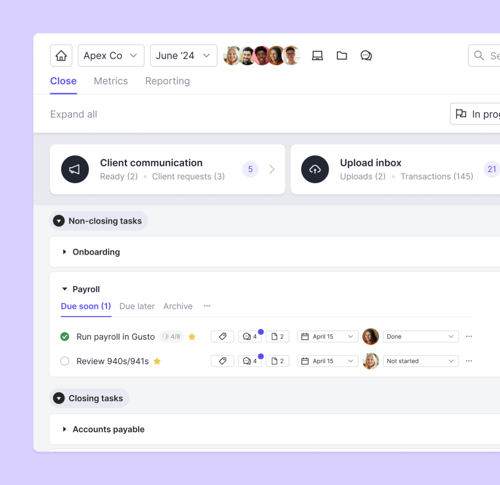 Double: Month-end Close Management Software