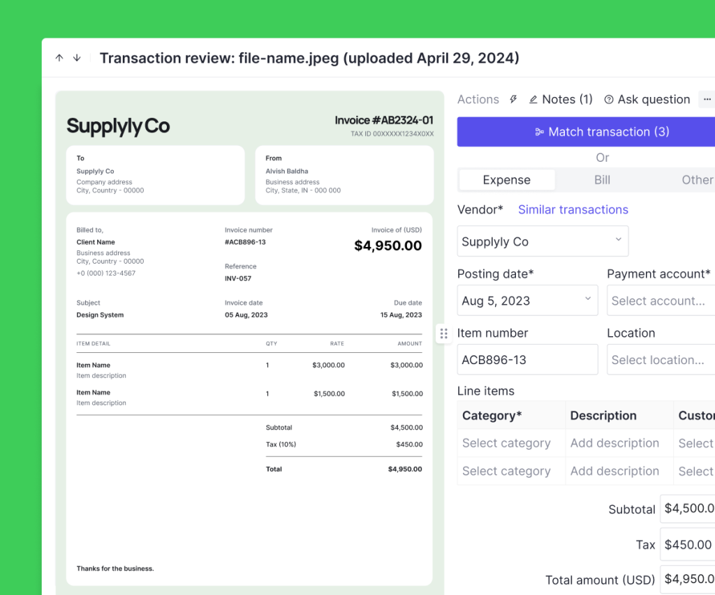 Receipt Management Software | Double