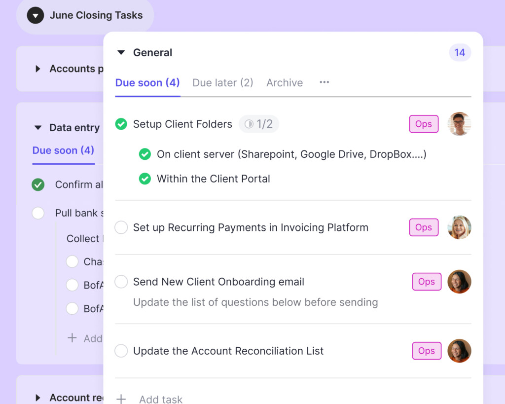 Double: Month-end Close Management Software