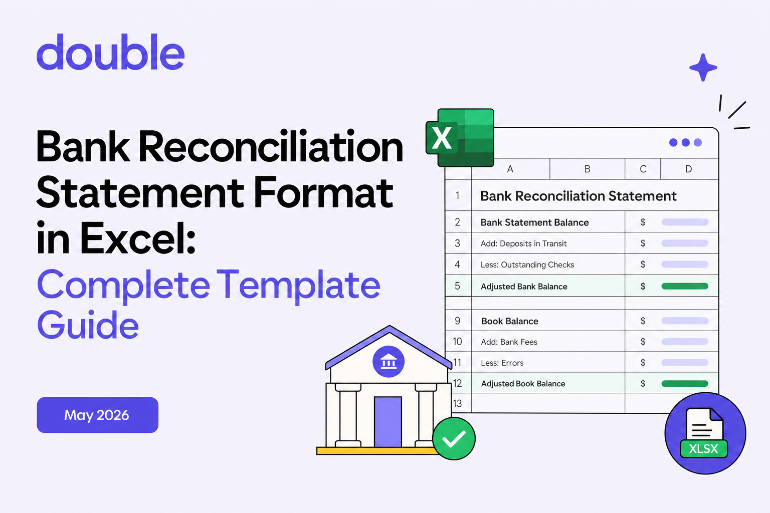 Bank Reconciliation Statement Format in Excel June 2026